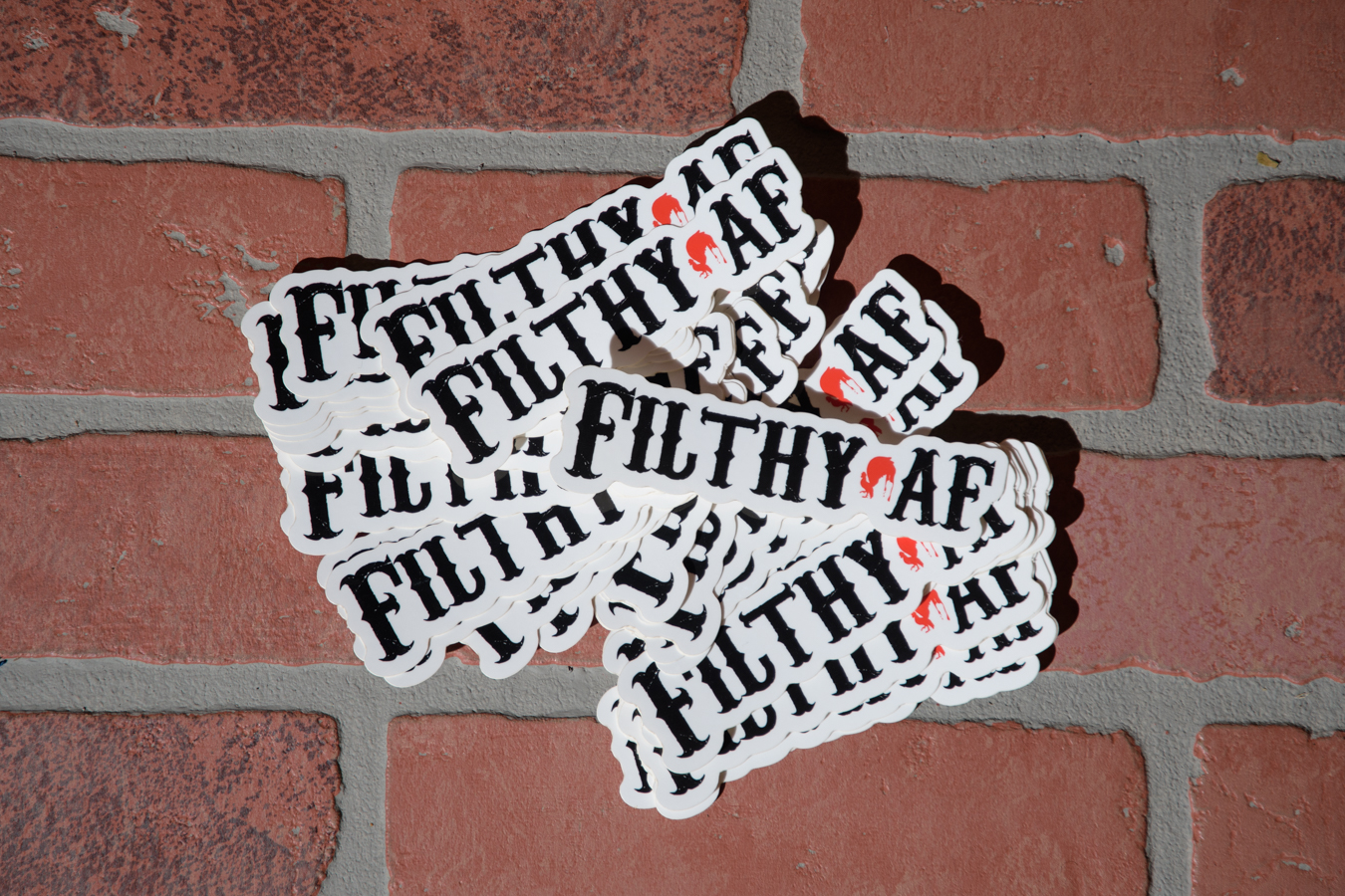 "FILTHY AF" Sticker - FILTHY ROOSTERS